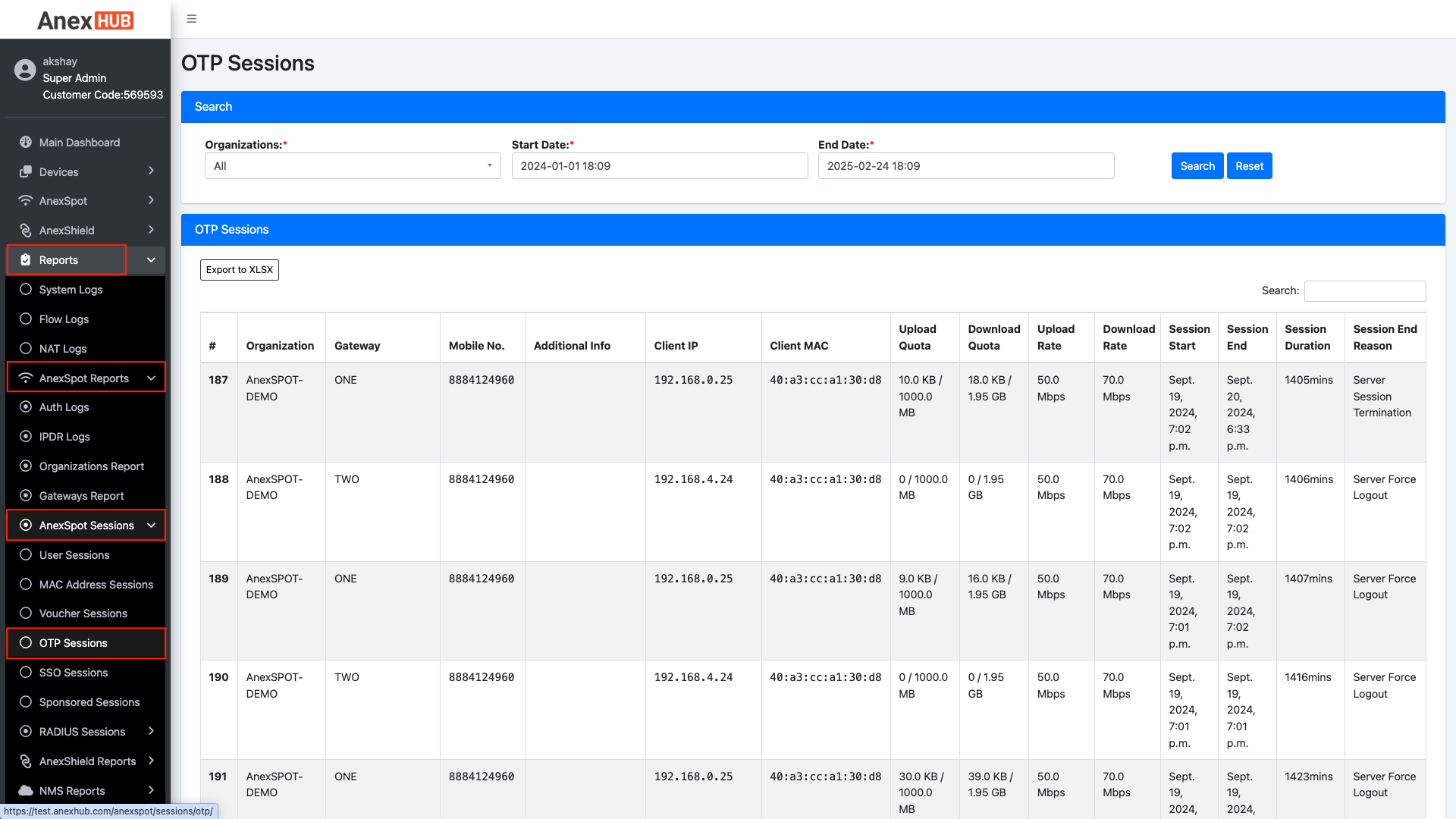 AnexSPOT Cloud | AnexGate Product Knowledge Base