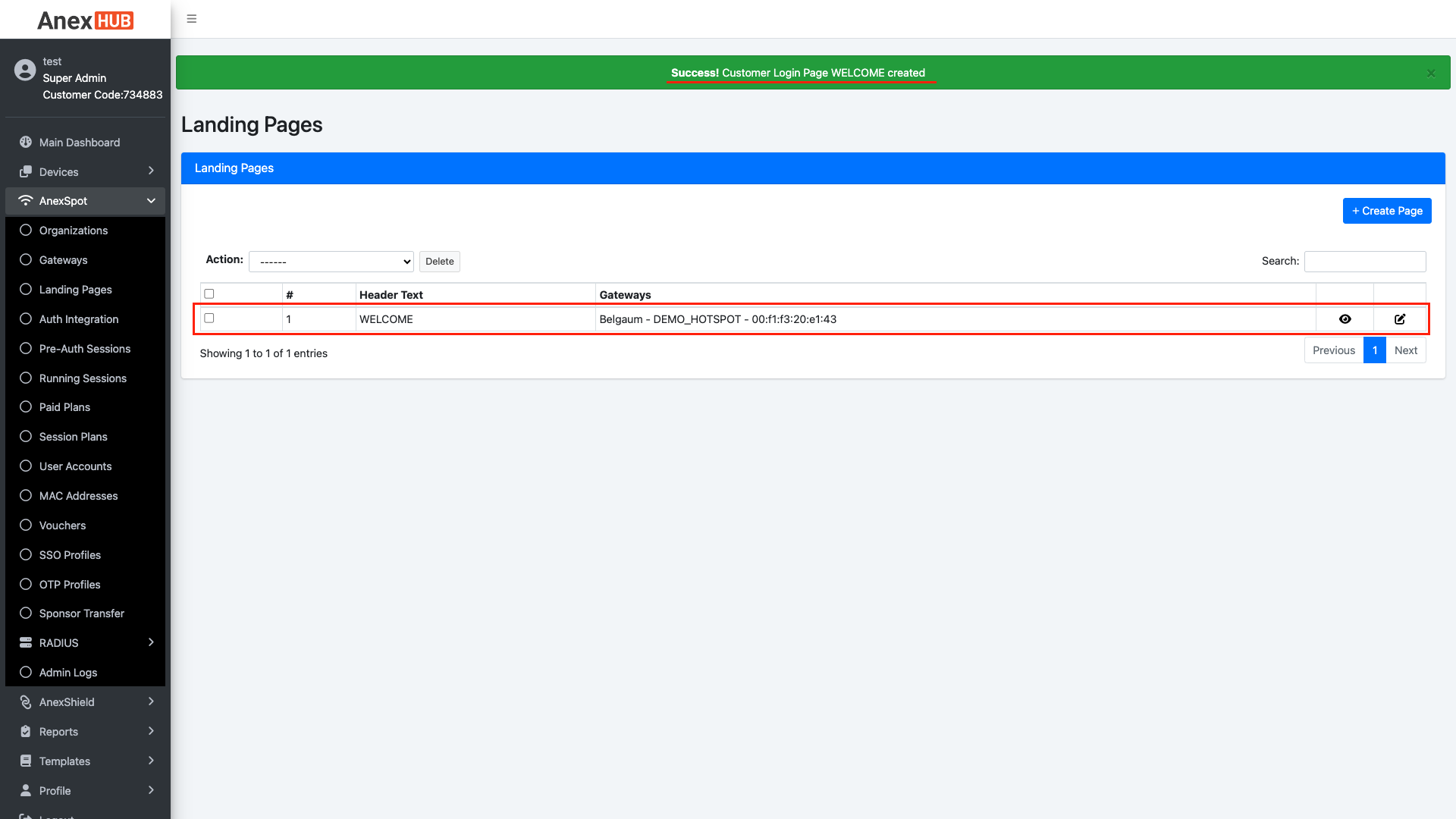AnexSPOT Cloud | AnexGate Product Knowledge Base