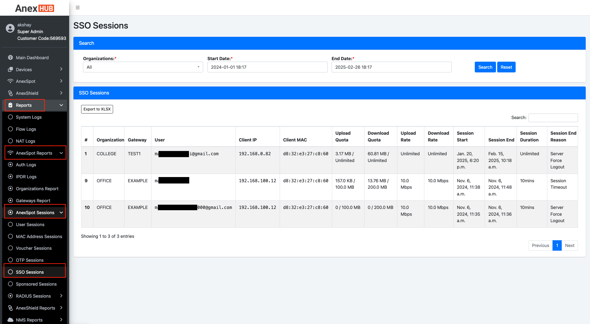 AnexSPOT Cloud | AnexGate Product Knowledge Base