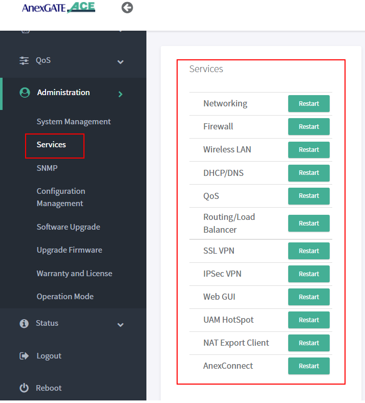 ACE AnexSPOT Router | AnexGate Product Knowledge Base