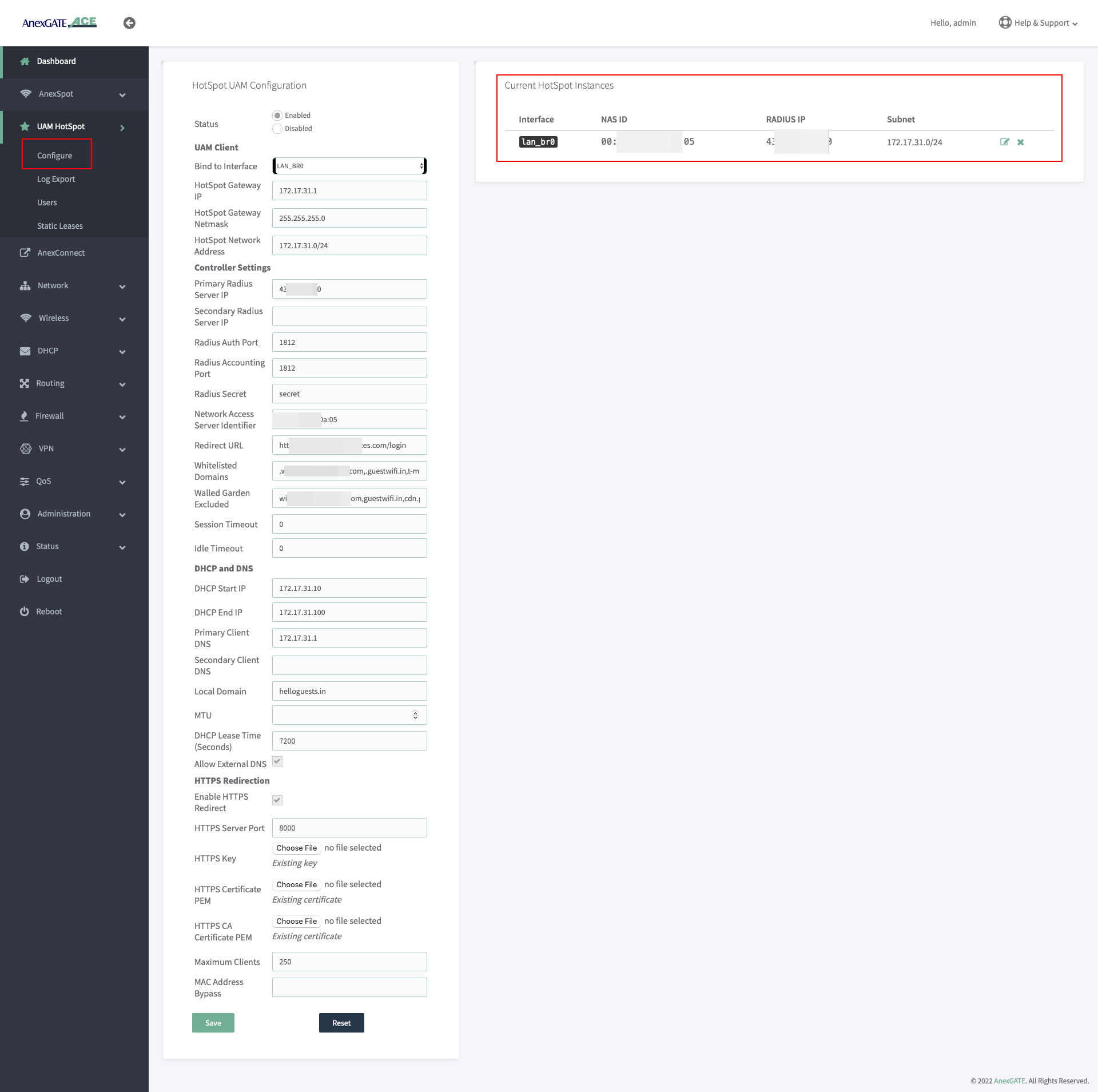 ACE UAM Hotspot | AnexGate Product Knowledge Base